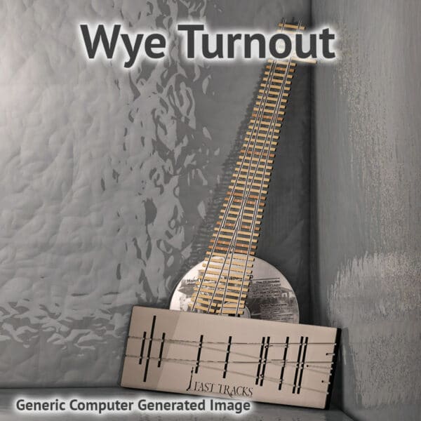 HO Scale, #10 Wye Assembly Fixture for Micro Engineering 83 Rail